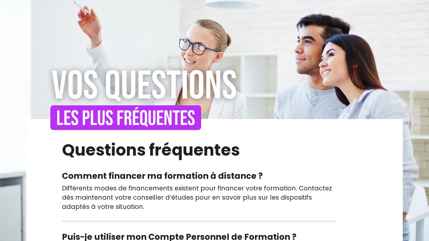 Colophon - BTS PI - Educatel