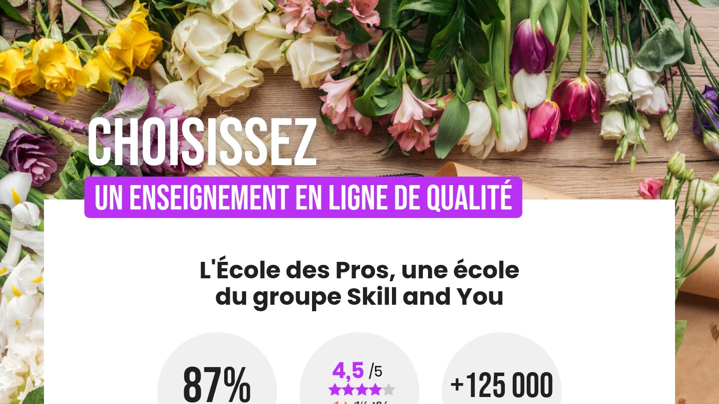 Chapter 3 - CAP FLEURISTE - EDP